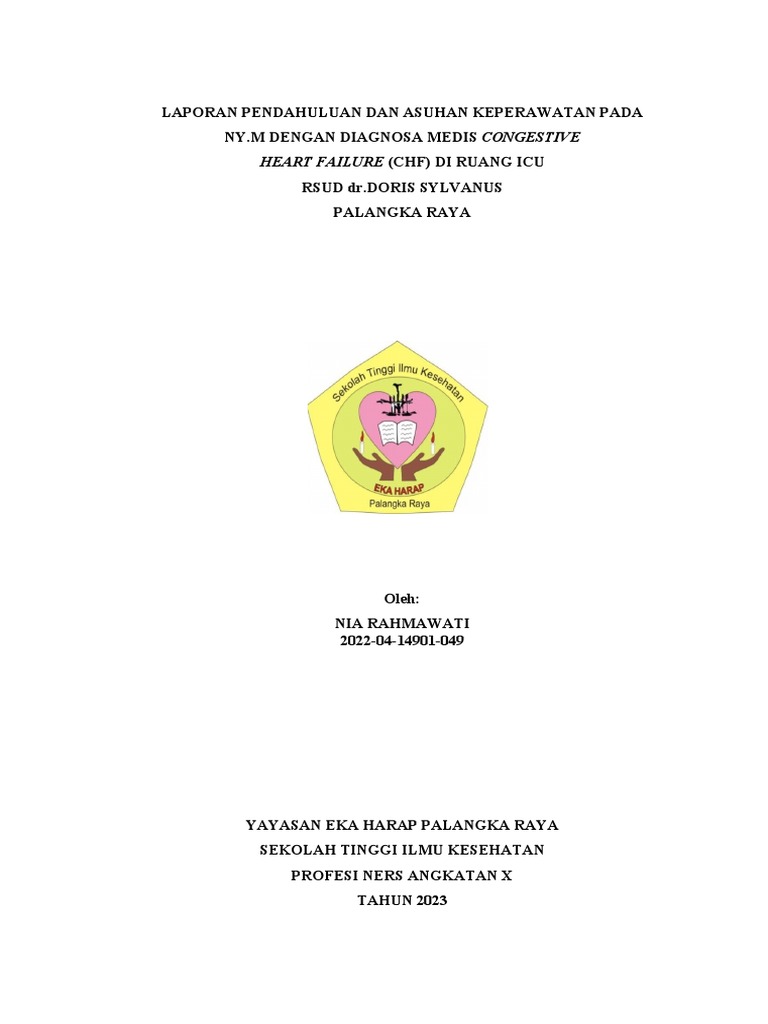 Asuhan Keperawatan CHF di ICU RSUD | PDF