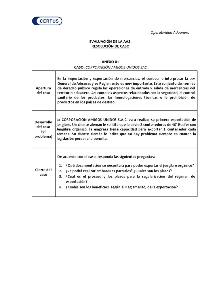 Caso Aa2 | PDF