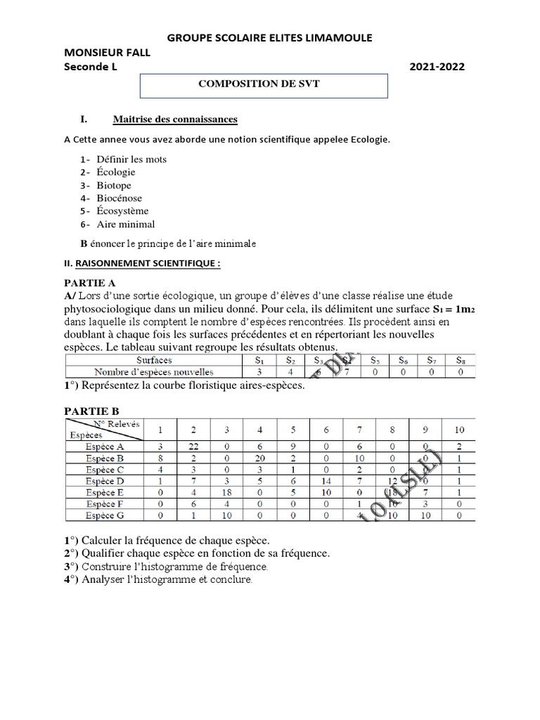 Composition Seconde L PDF | PDF