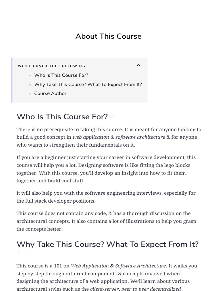 Web Architecture 101 PDF | PDF | Representational State Transfer | Ajax ... Web Architecture 101 PDF | PDF | Representational State Transfer | Ajax ...
