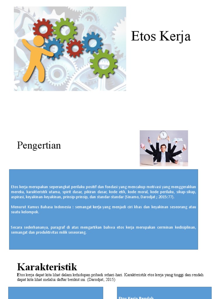 Etos Kerja | PDF
