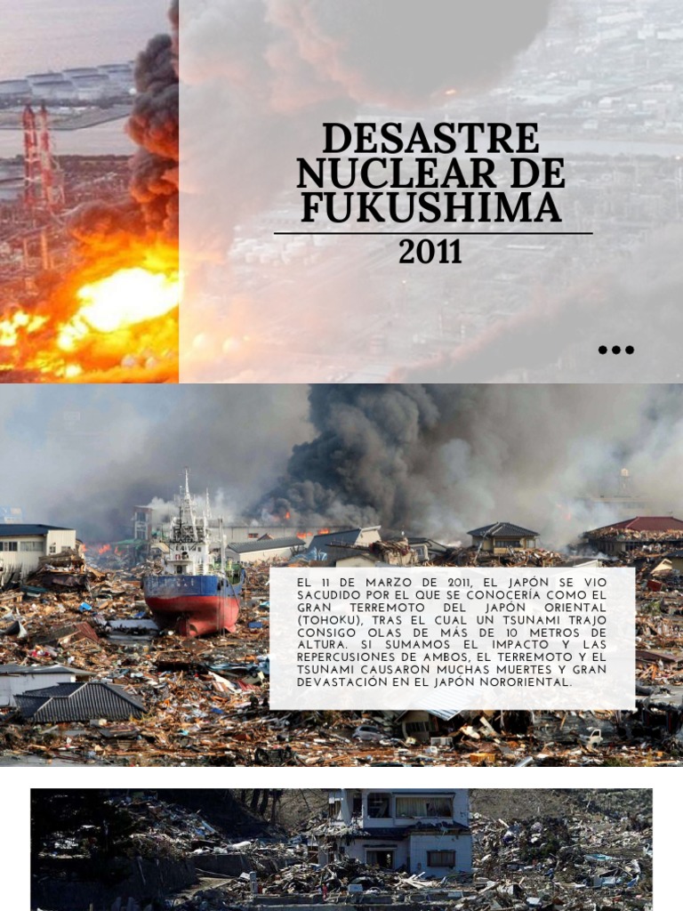 DESASTRE NUCLEAR DE FUKUSHIMA - Compressed | PDF | La energía nuclear | Desastres