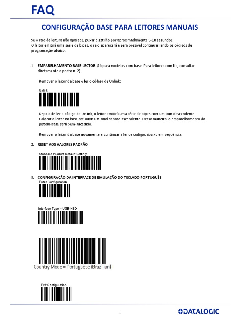 Configuracao Base | PDF