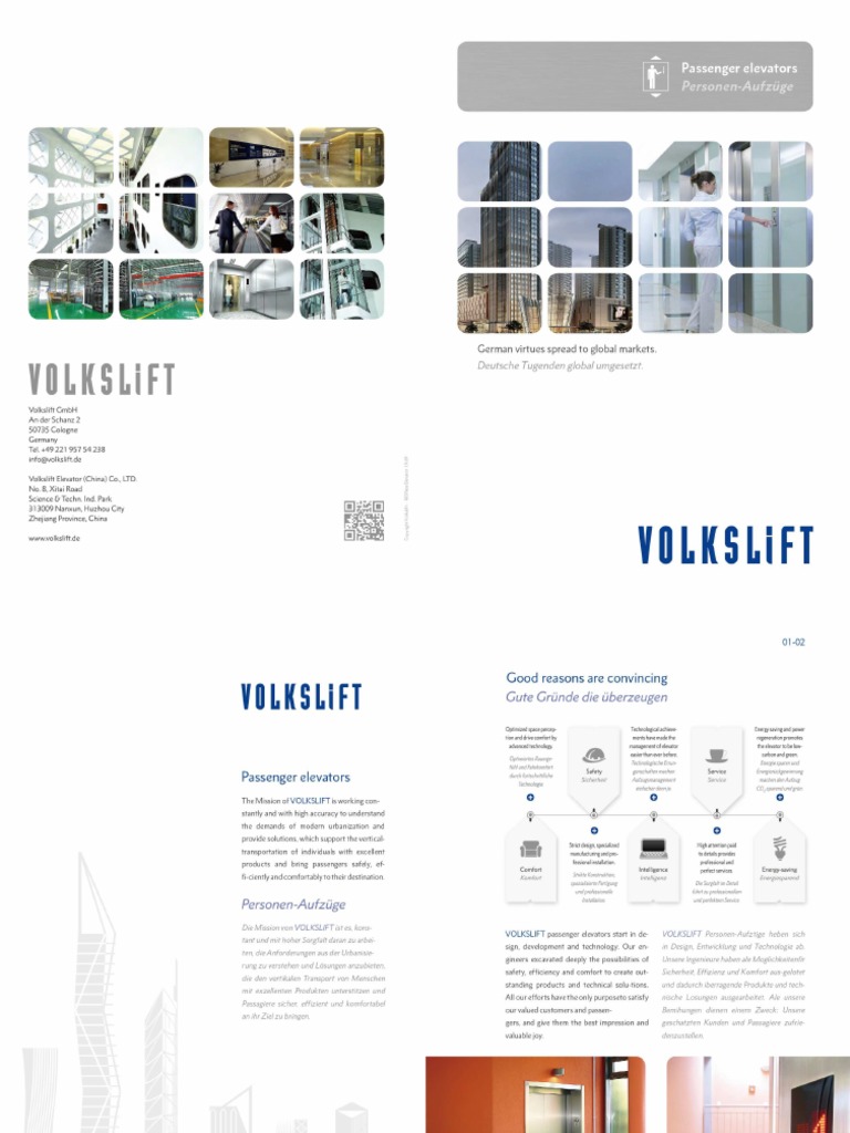 Brochure Volkslift - Pt. Purata Dua Dimensi PDF | PDF