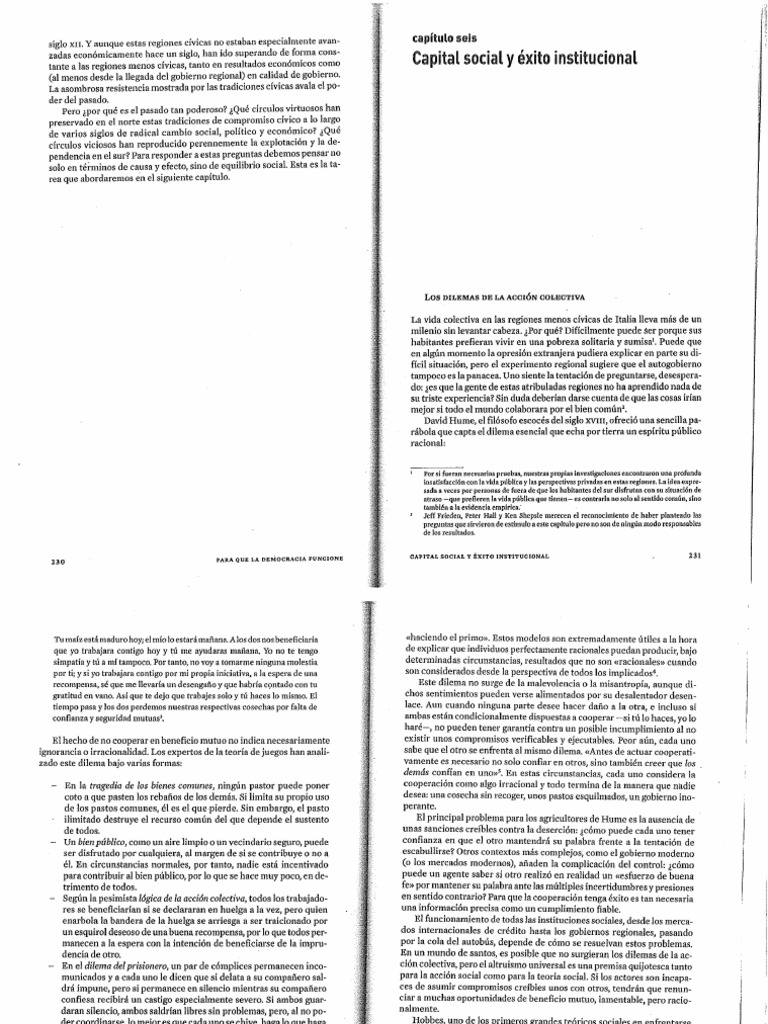 Putnam 1993 Cap. 6 (Cast) PDF | PDF