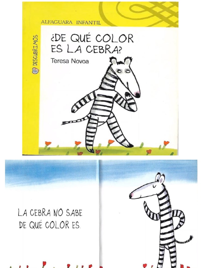 De Que Color Es La Cebra - Teresa Novoa | PDF