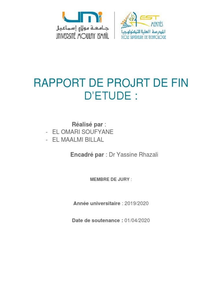 Rapport PFE | PDF