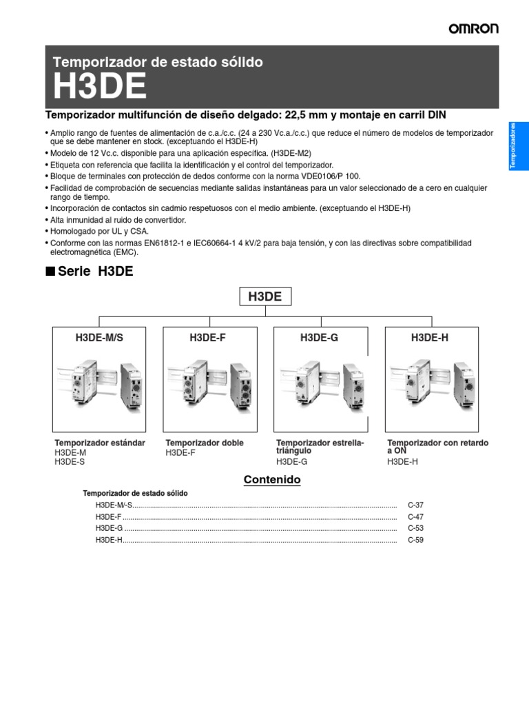 Omron H3de-s1 Manual Price Online | www.oceanproperty.co.th