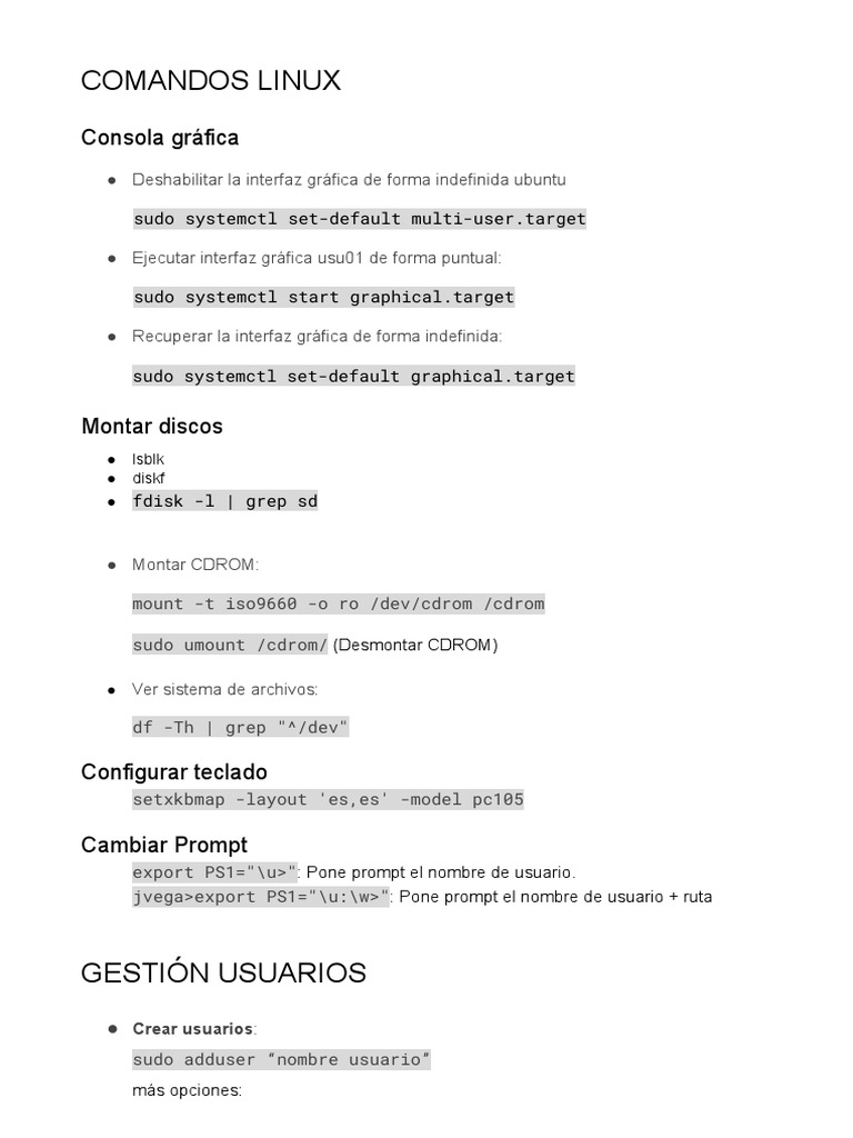 COMANDOS LINUX Grep Find | PDF | Archivo de computadora | Usuario (informática)