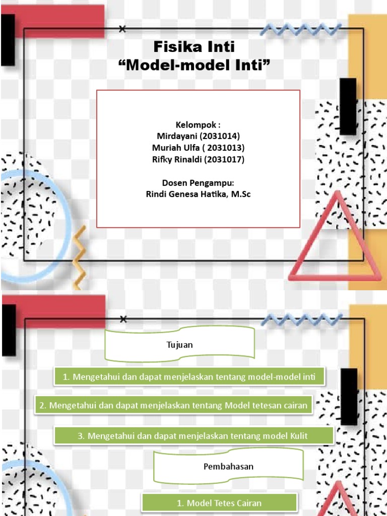 Model Model Inti | PDF