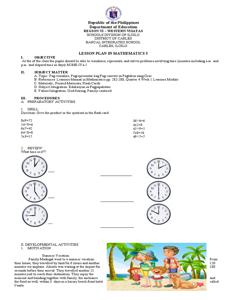 Math Conversion Lesson Plan | PDF