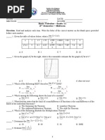 STATISTICS AND PROBABILITY Reviewer With Answer and Solutions | PDF ...