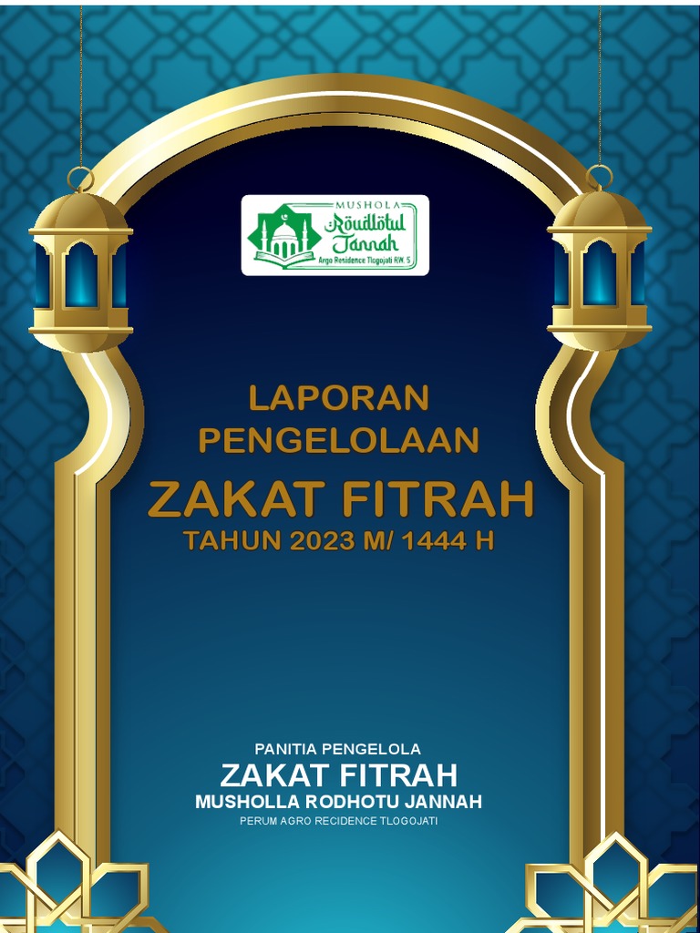 Laporan Zakat Fitrah 2023 | PDF