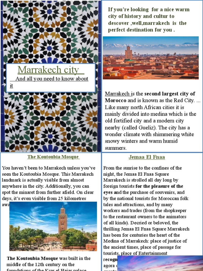 MARRAKECH | PDF