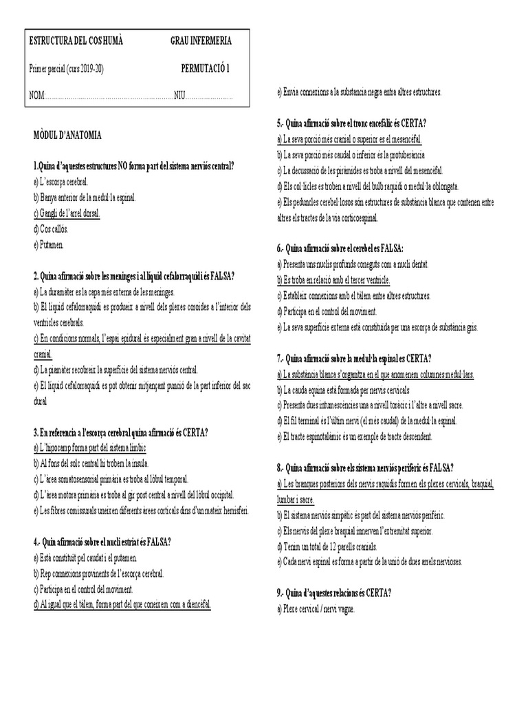 Segon Parcial 19-20 P1 | PDF