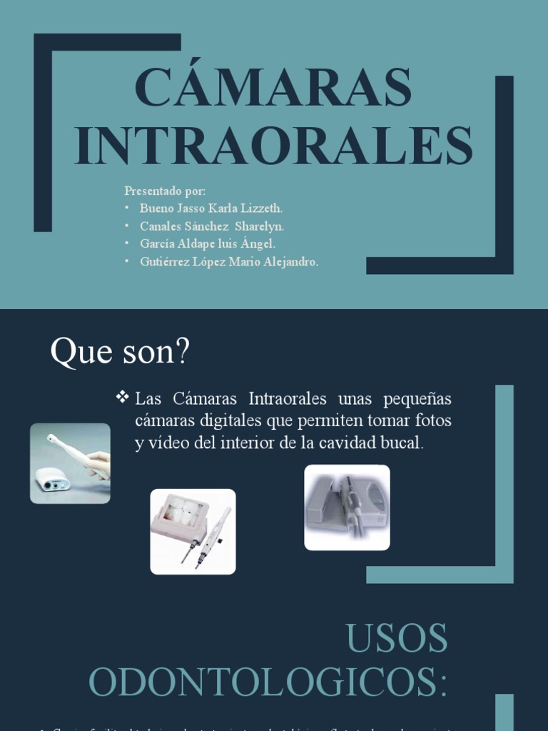 Camaras Intraorales | PDF