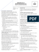 Offshore Humanitarian Visa Application 842 | PDF | Travel Visa | Refugee
