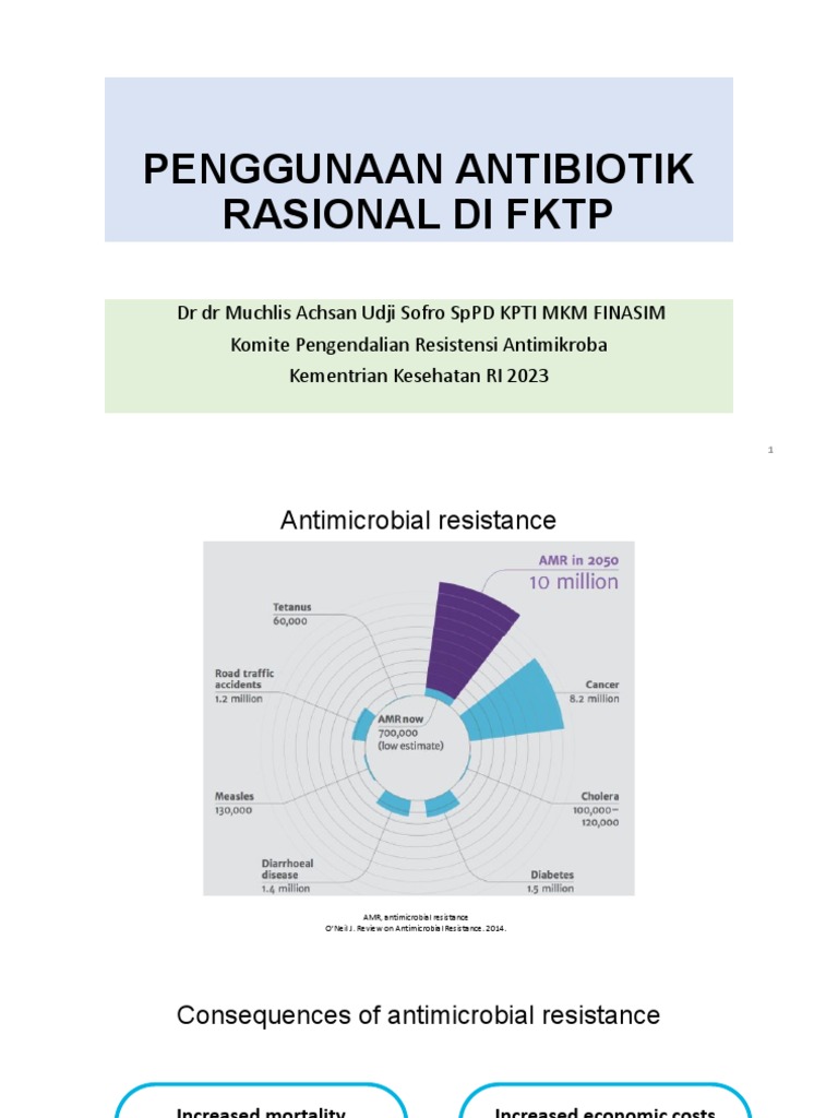 DR Muchlis Antibiotik Rasional Di FKTP 28 Feb 2023 PDF | PDF