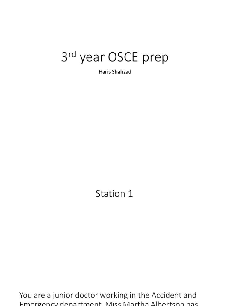 OSCE Prep: PE & Pneumothorax Management | PDF