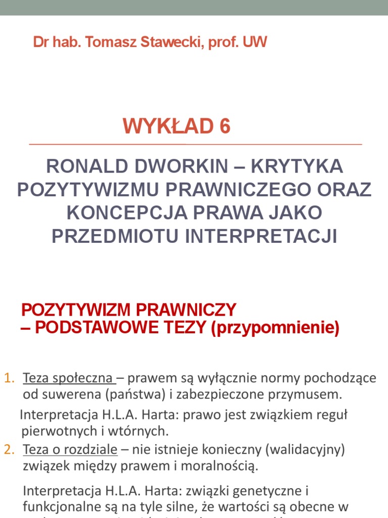 2022 - 06 - R.Dworkin-Rządy Sędziów - v.1.1 | PDF