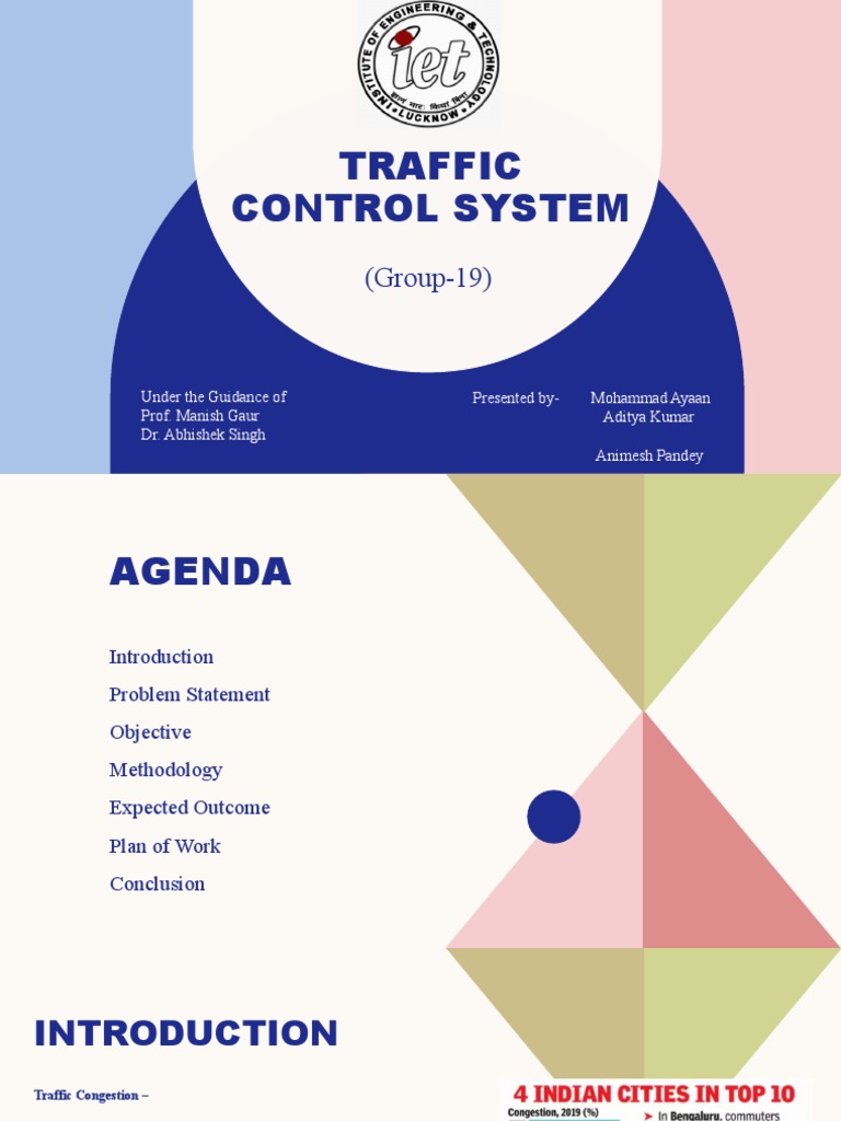 Designing an Adaptive Traffic Control System Using Computer Vision | PDF