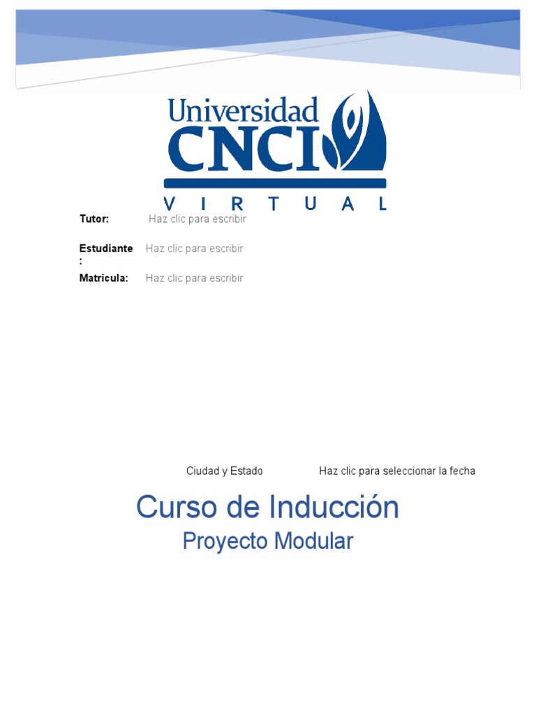 Plantilla para Proyecto Modular | PDF