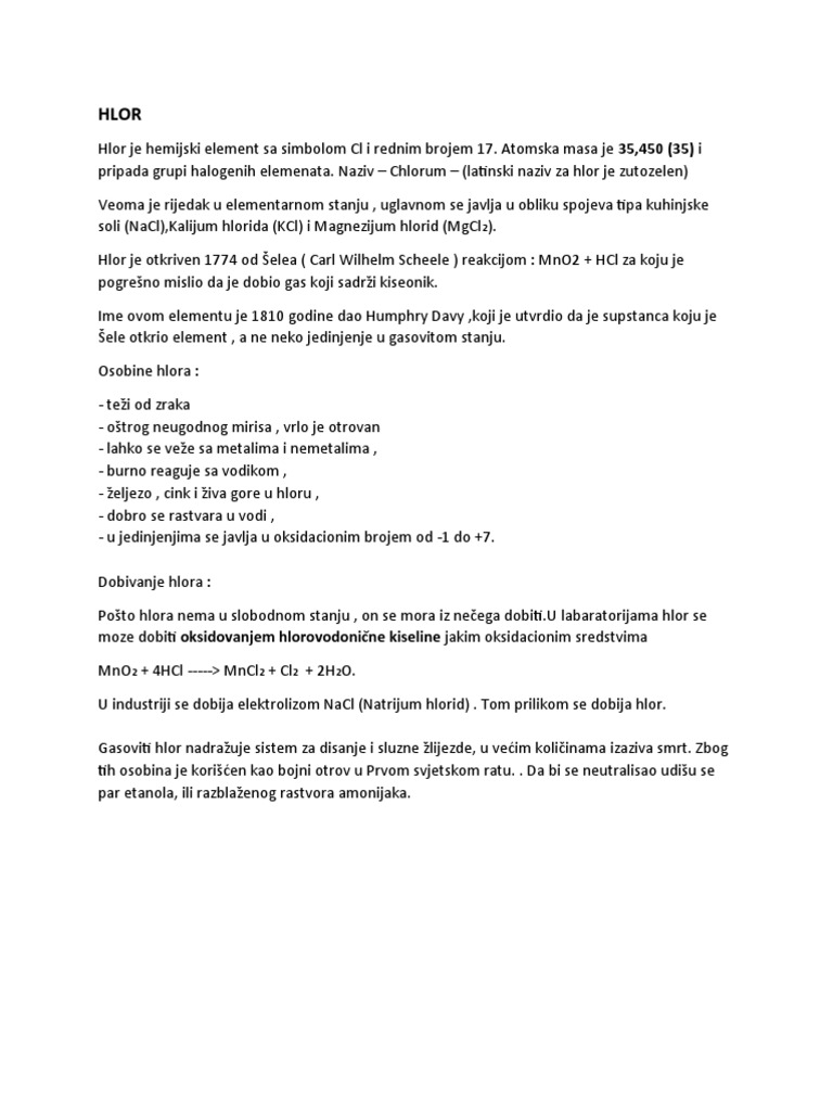 HLOR | PDF