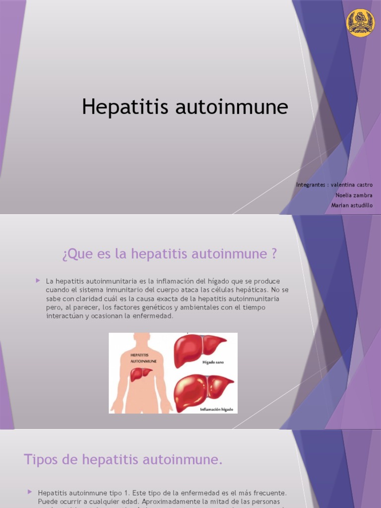 Hepatitis Autoinmune: Síntomas y Causas | PDF | Relaciones personales ...