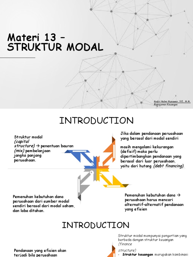 Materi 13 Struktur Modal | PDF