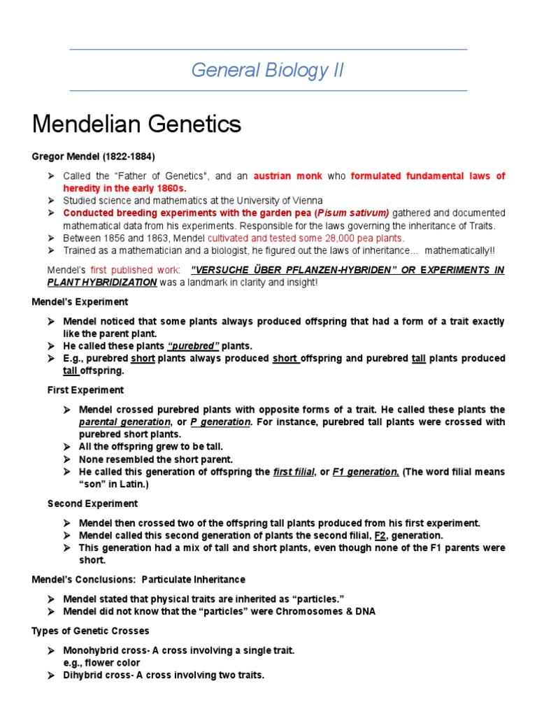 Reviewer 2ND Sem 3RD Q | Download Free PDF | Dominance (Genetics) | Genotype