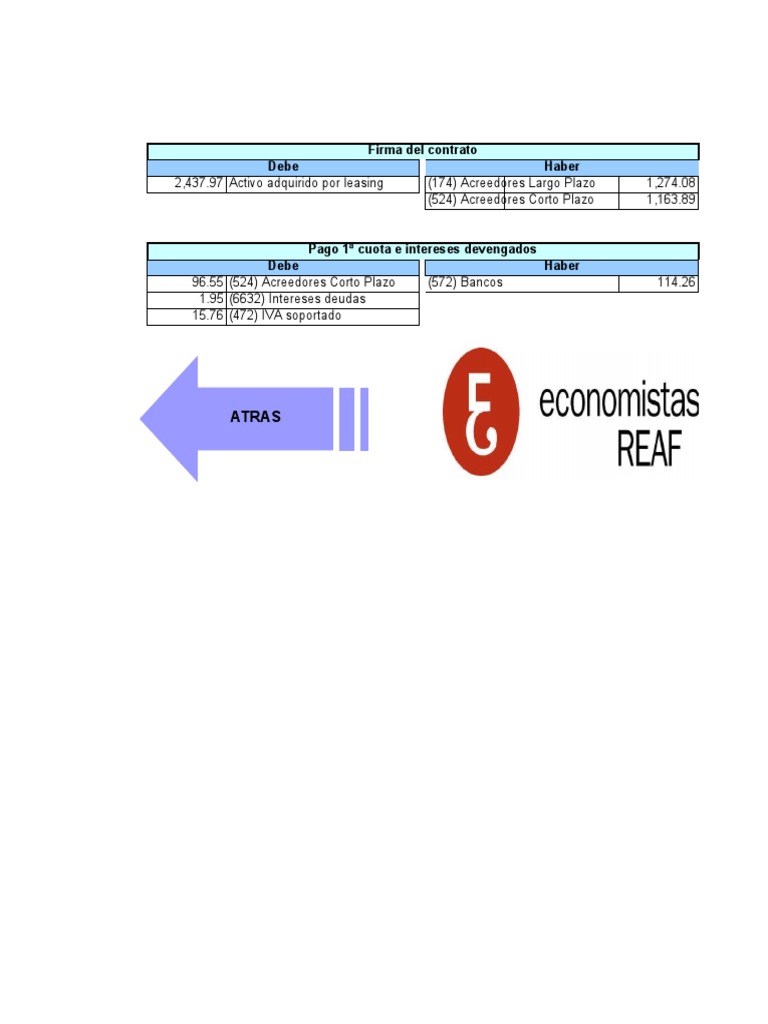 Calculo Leasing | PDF