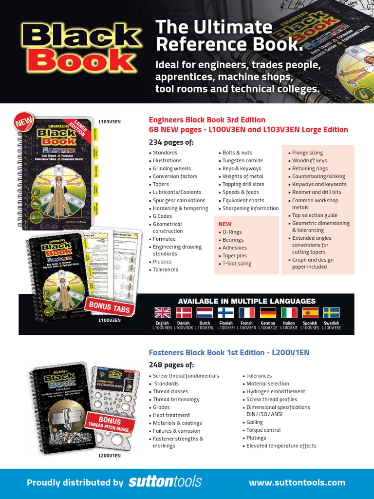 Engineers Black Book 3rd Edition | PDF