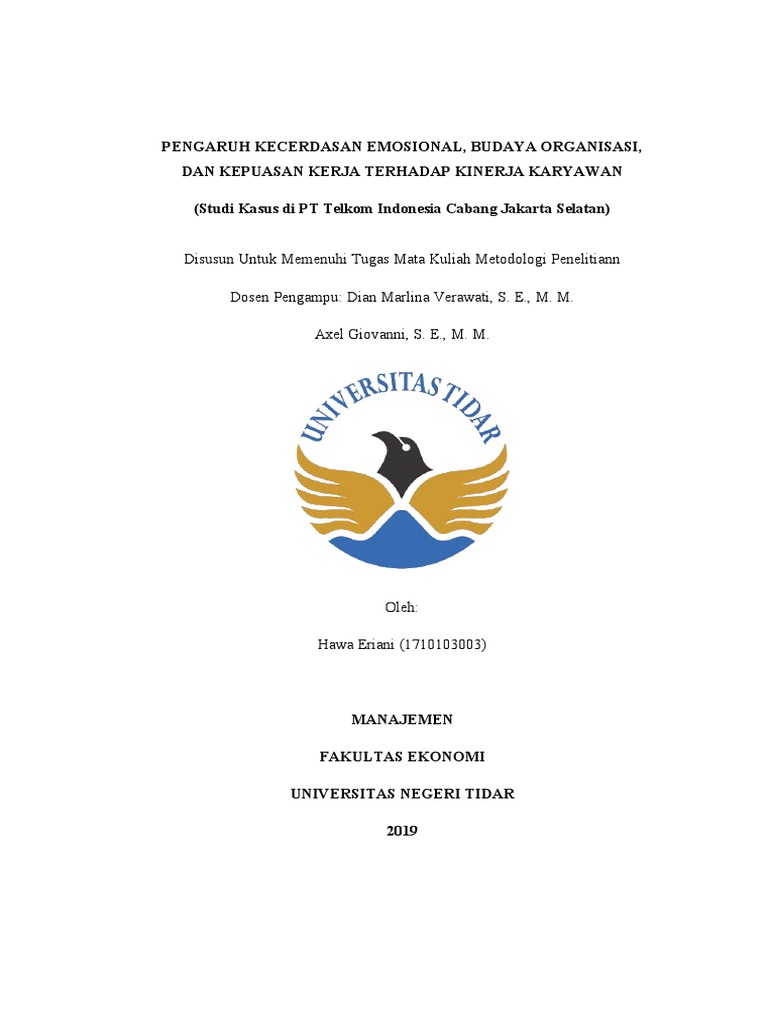 Proposal Metopen Hawa Done | PDF