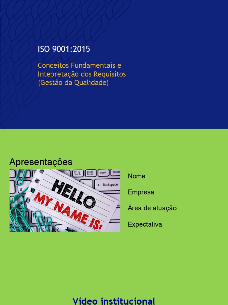 ISO 9001 2015 - Auditor - Interno - Da - Qualidade | PDF