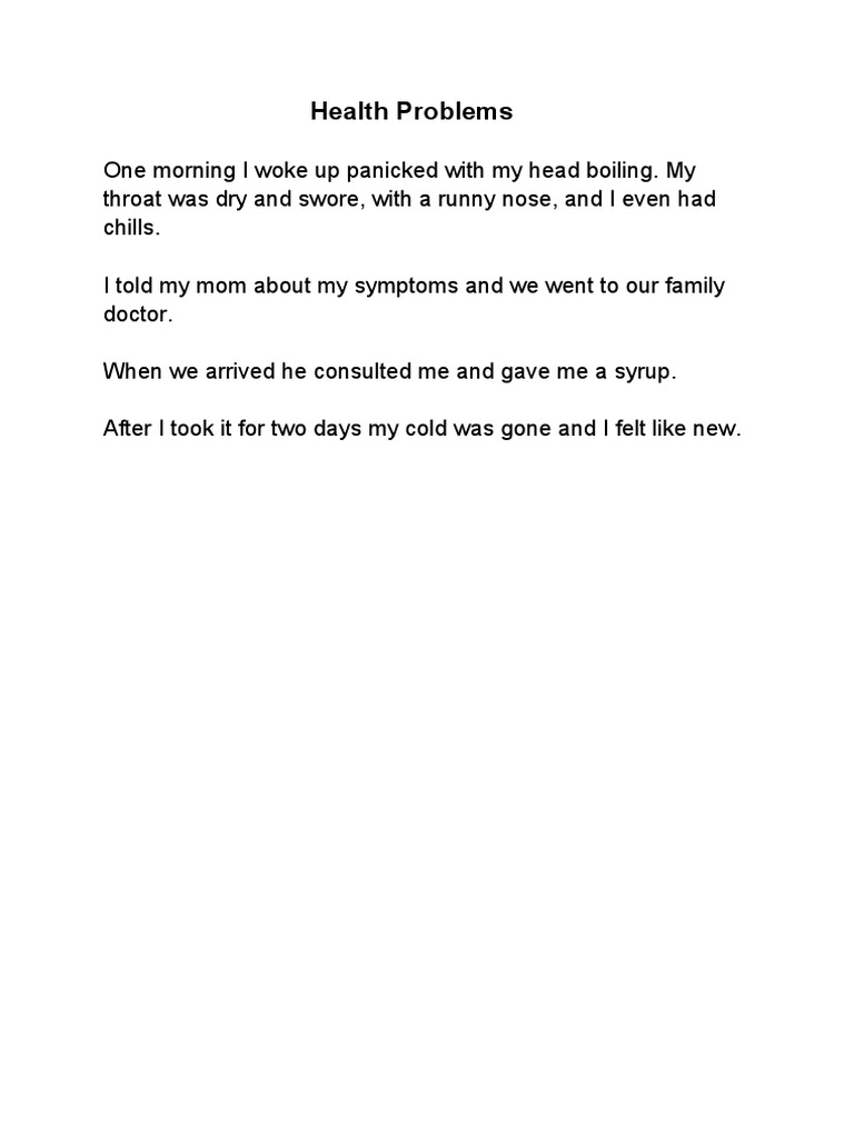 Health Problems | PDF