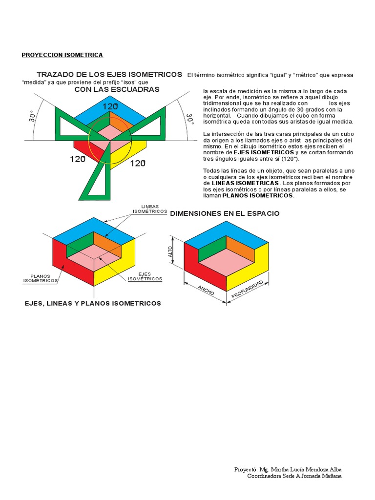 Formas Isometricas Com Dimensoes