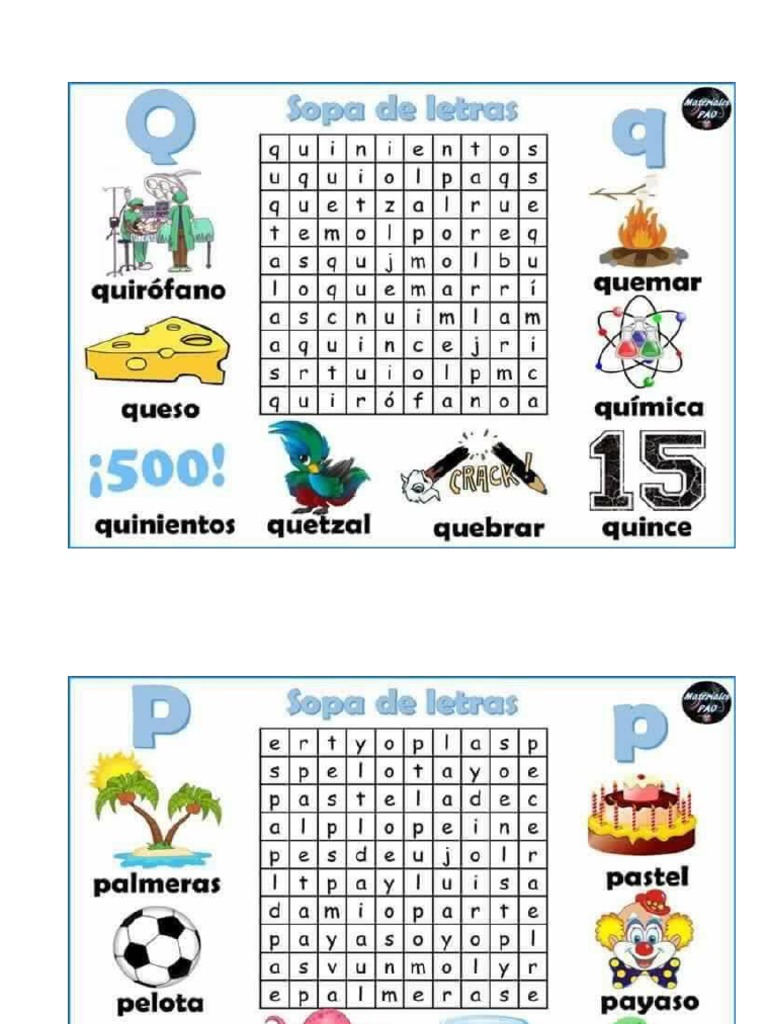 Sopa de Letras PDF | PDF