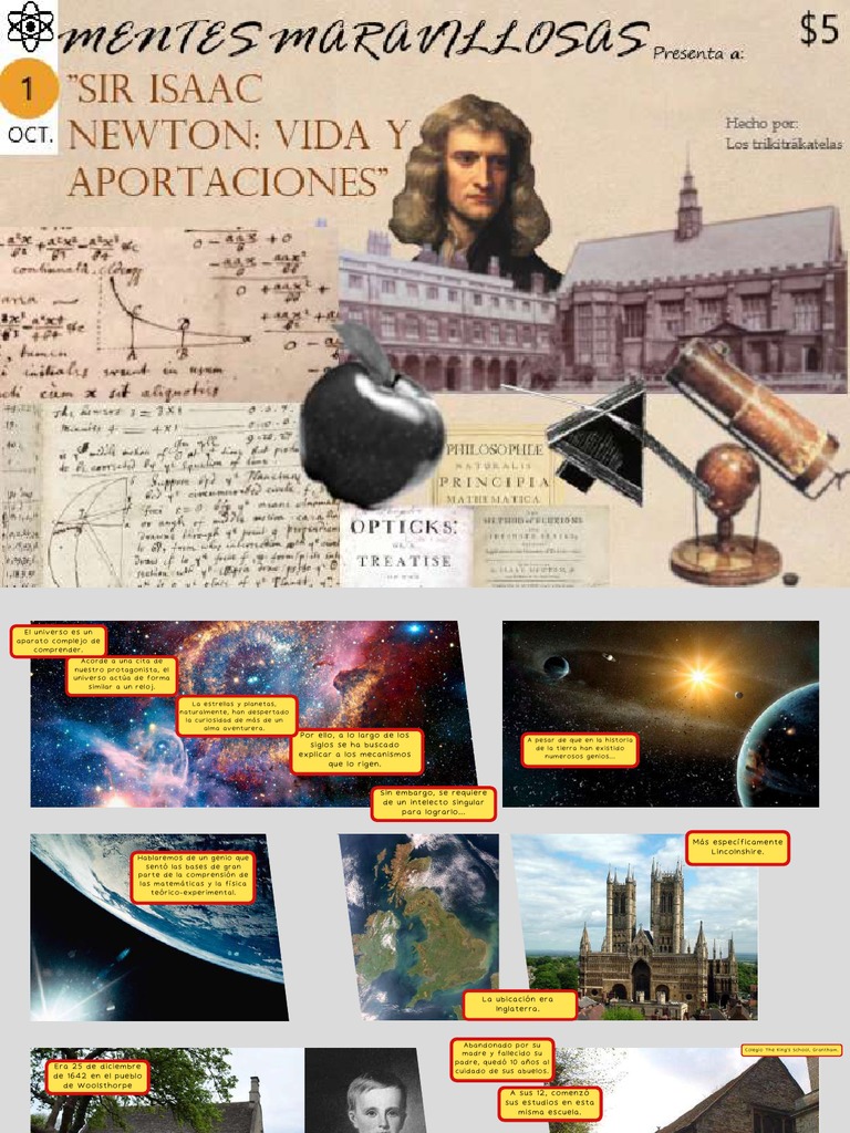 Comic de Física - Compressed | PDF | Isaac Newton | Matemáticas