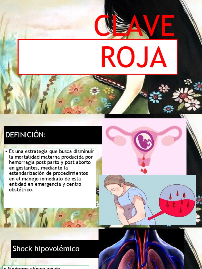 Estrategia Clave Roja Obstétrica | PDF | Ciencia y matemáticas