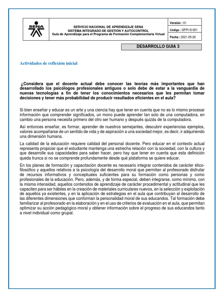 PLANEANDO ANDO | PDF | Enseñando | Aprendizaje