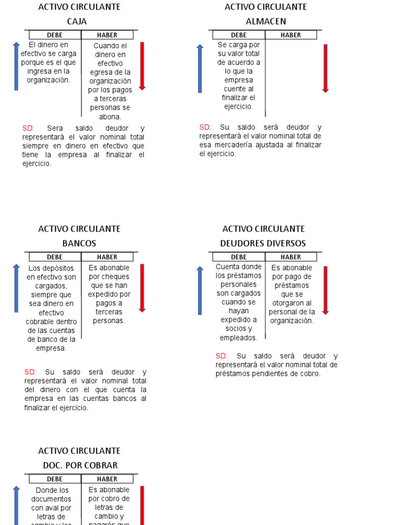 Ejemplos de Activos | PDF | Pagos | Bancos