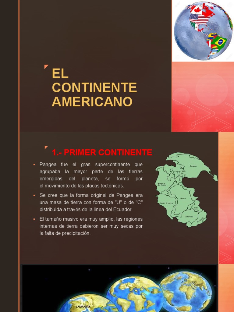 Características del Continente Americano | PDF