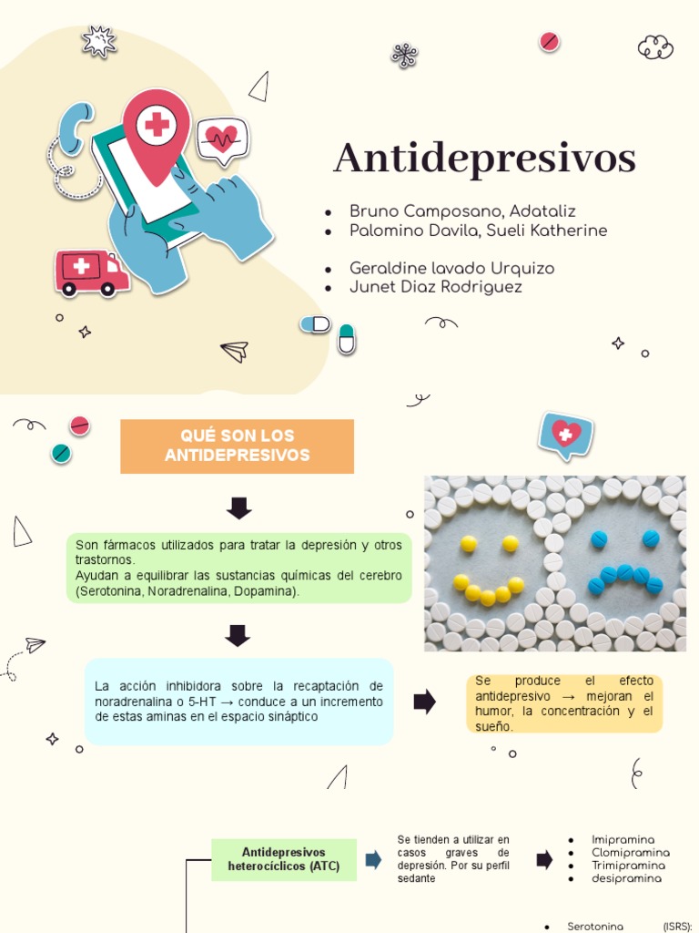 ANTIDEPRESIVOS | PDF | Antidepresivo | Serotonina