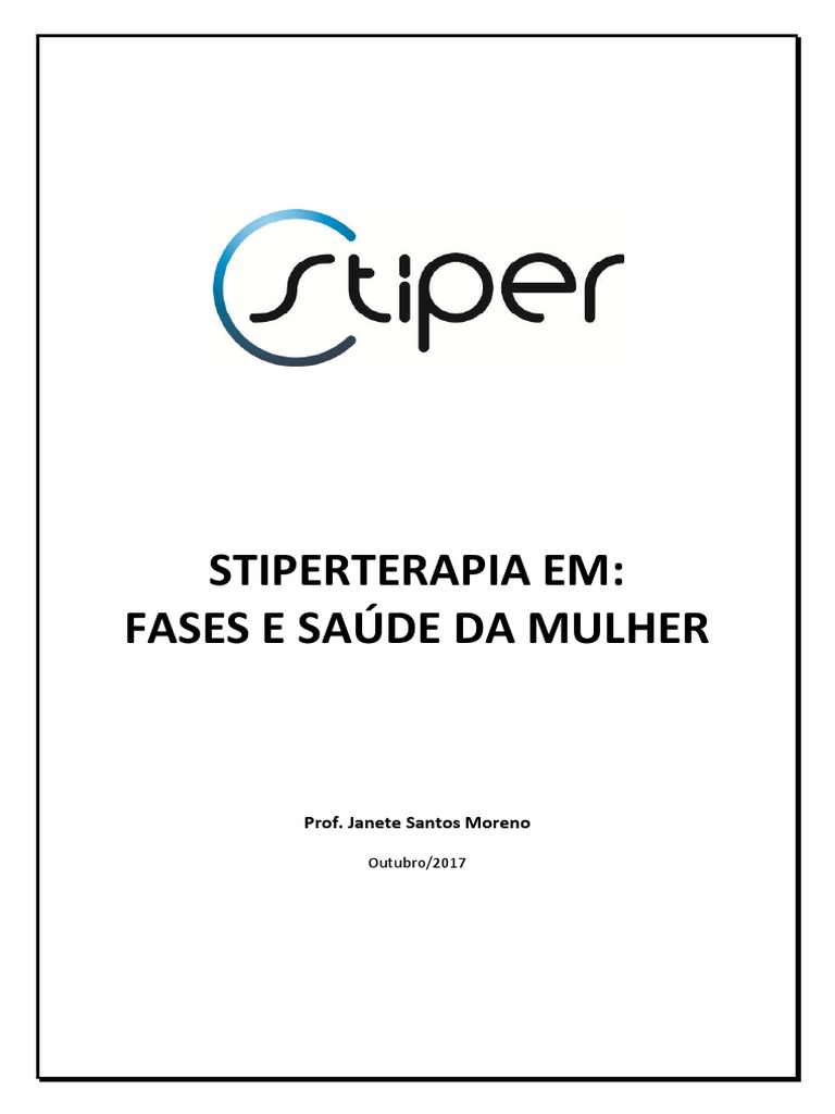 Stiperterapia e Saúde da Mulher | PDF | Ciências Sociais