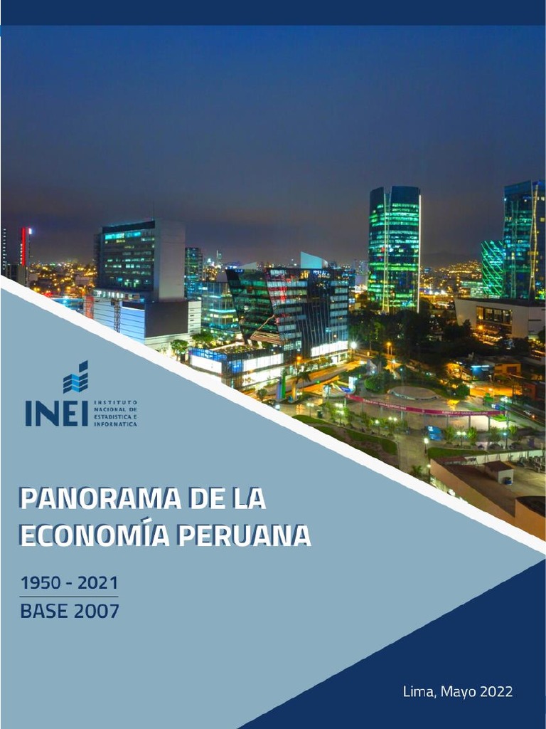 Panorama de La Economía Peruana 1950-2021 PDF | PDF | Perú | Producto ...