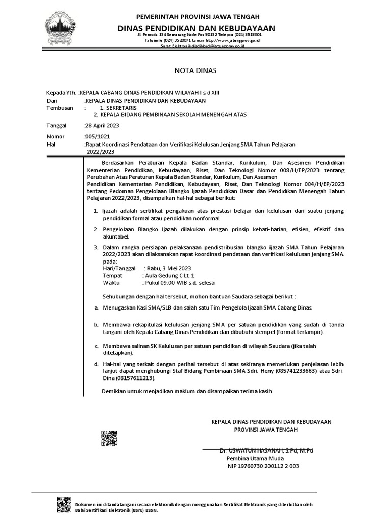 Format Kelulusan | PDF