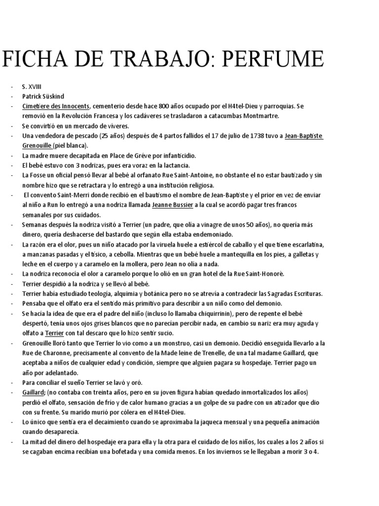 Perfume | PDF | Perfume