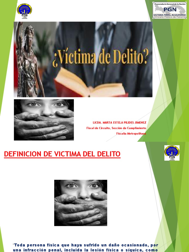 Victima de Delito PDF | PDF