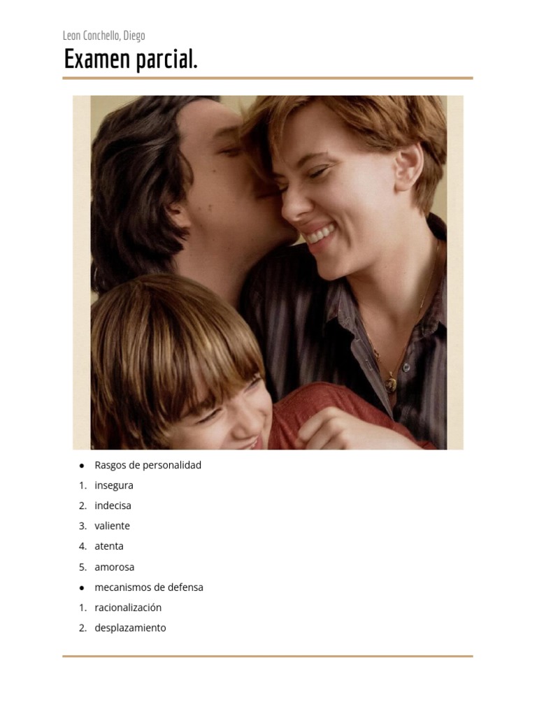 Examen Parcial TDP | PDF