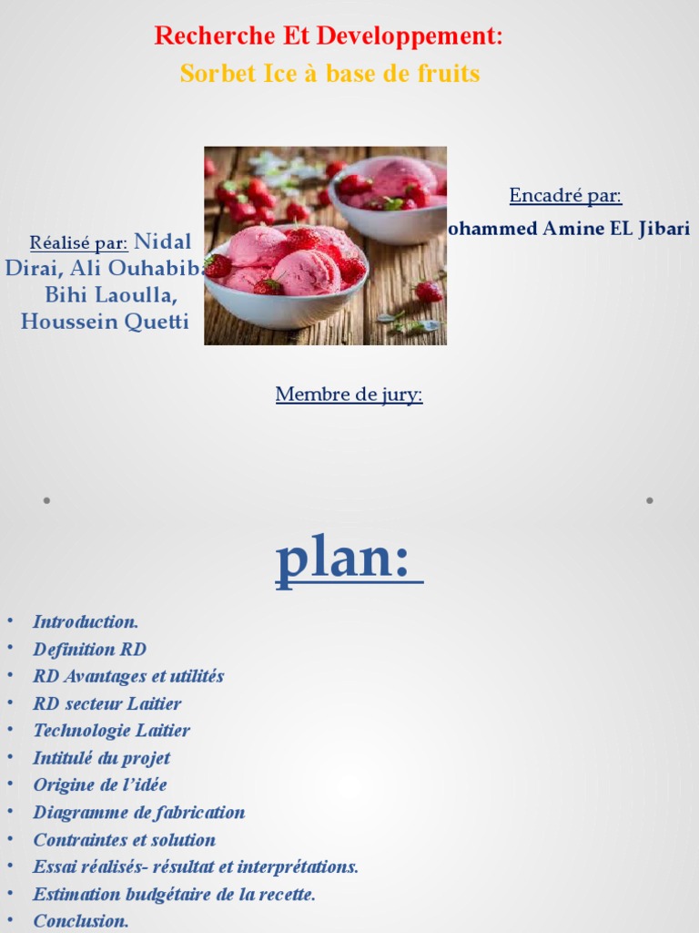 Glace | PDF | Économie | Nourriture et boisson